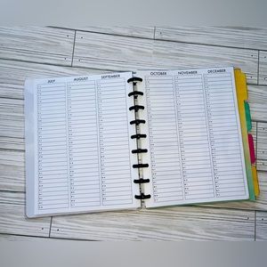 Hand Crafted | Office | Happy Planner Classic Size Weekly Layout Shells ...